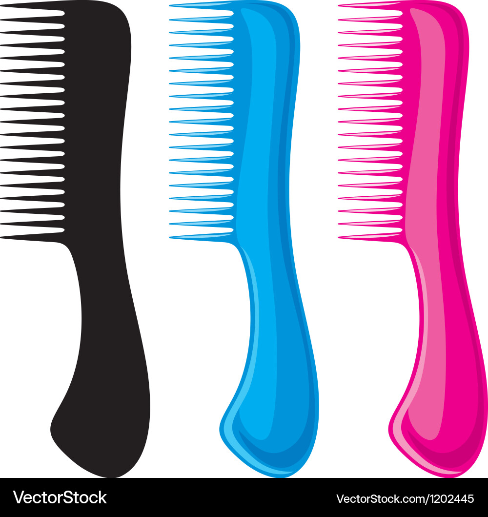 Comb Royalty Free Vector Image - VectorStock