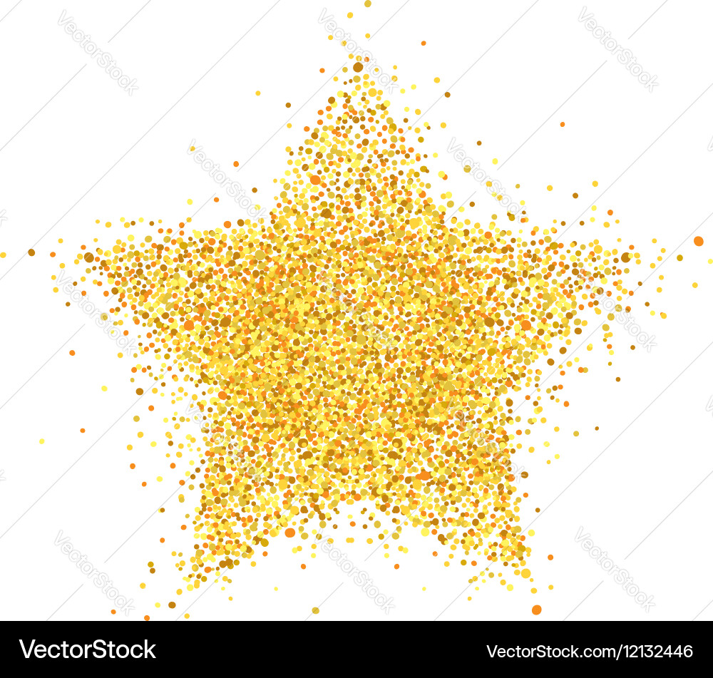Gold star Royalty Free Vector Image - VectorStock