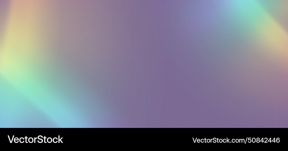 Rainbow refraction overlay prism light effect Vector Image