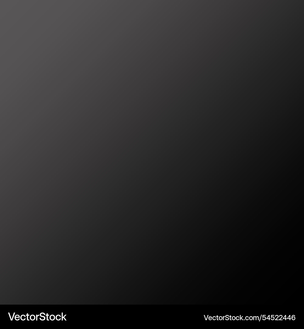 Smooth Gradient Black Background Royalty Free Vector Image