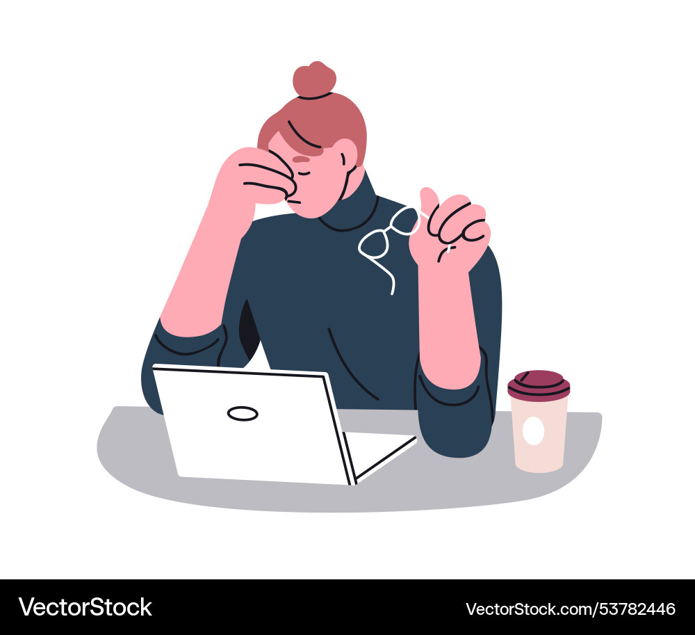 Feel Tired Cartoon Character Vector Images (over 2,100)