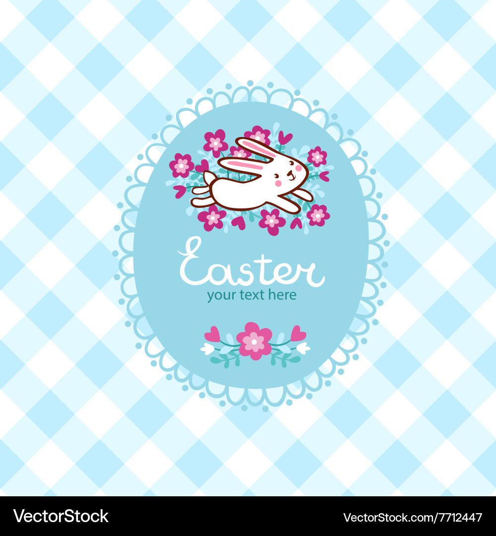 Easter bunny Royalty Free Vector Image - VectorStock