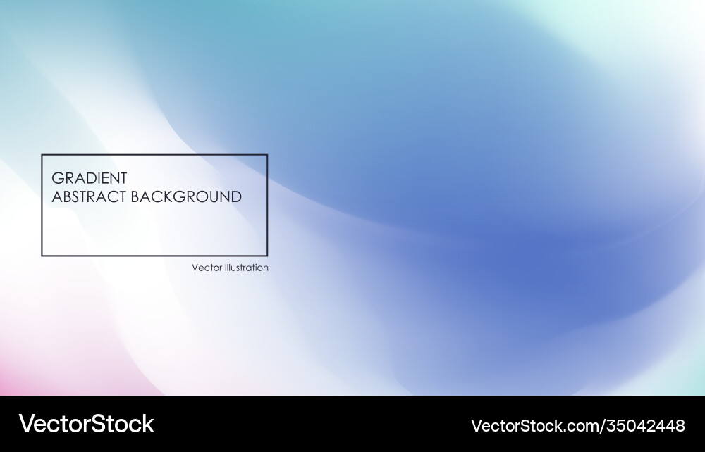 Abstract Blue Gradient Background Royalty Free Vector Image