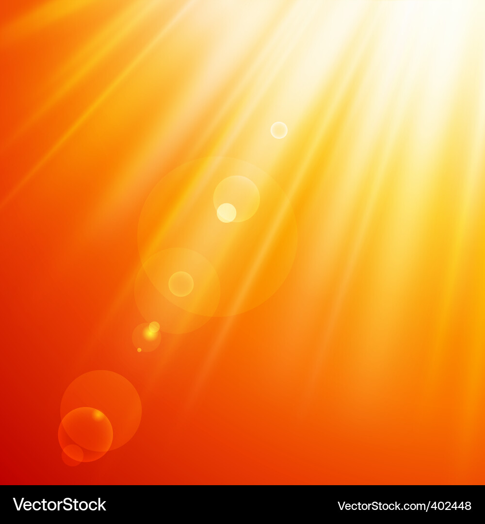 Sun rays Royalty Free Vector Image - VectorStock