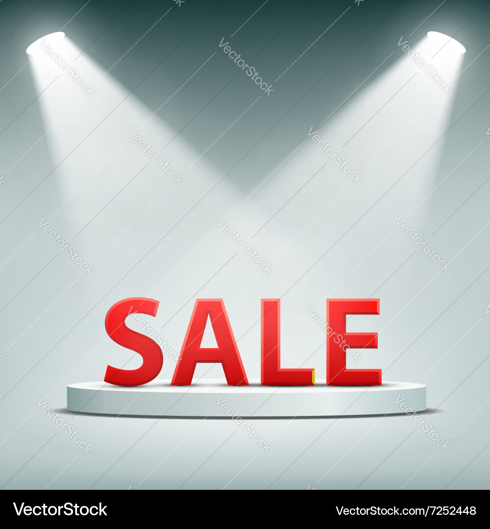 Word sale stock Royalty Free Vector Image - VectorStock