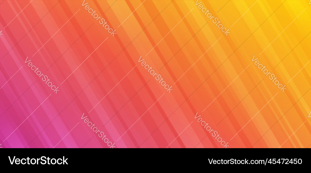 Dynamic Red Yellow Pink Gradient Royalty Free Vector Image