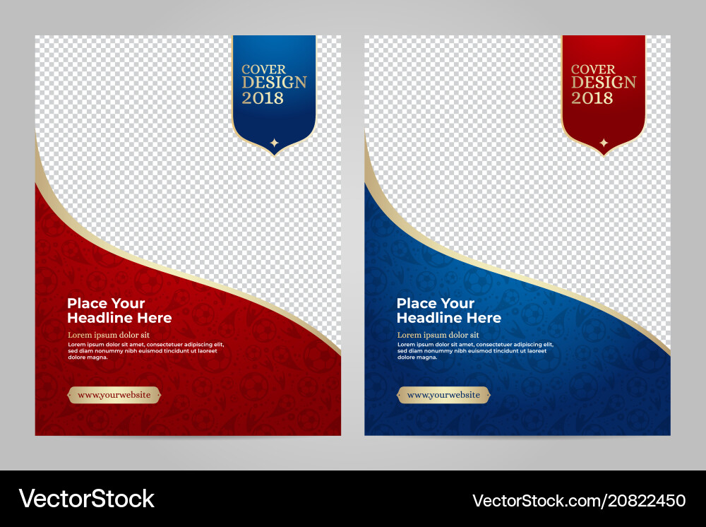 Sports Event Poster Template - 2018 Royalty Free Vector