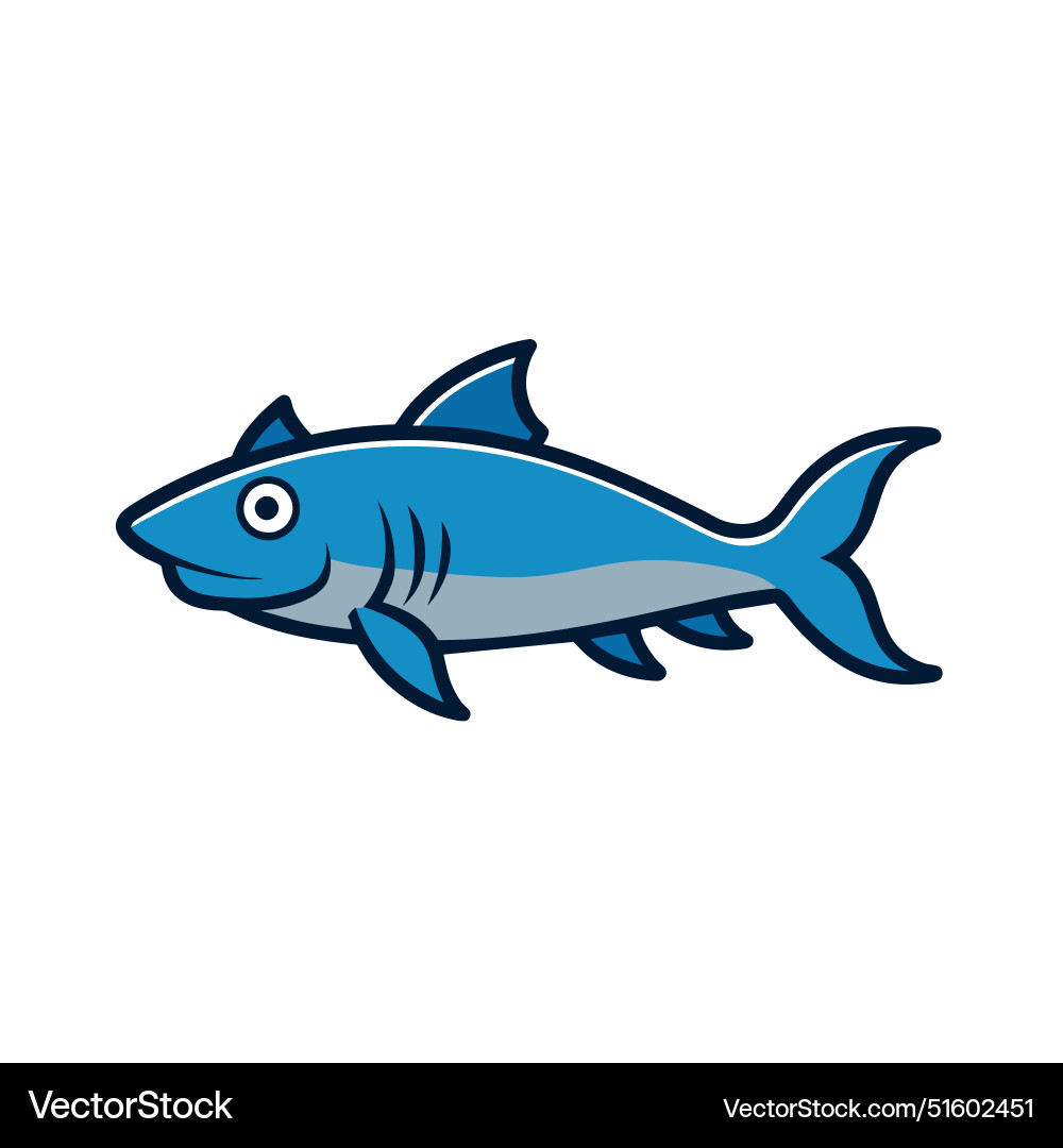 Asian arowana fish dancing icon Royalty Free Vector Image