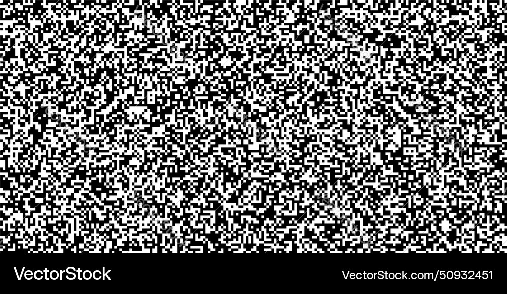 Seamless texture with retro television grainy Vector Image