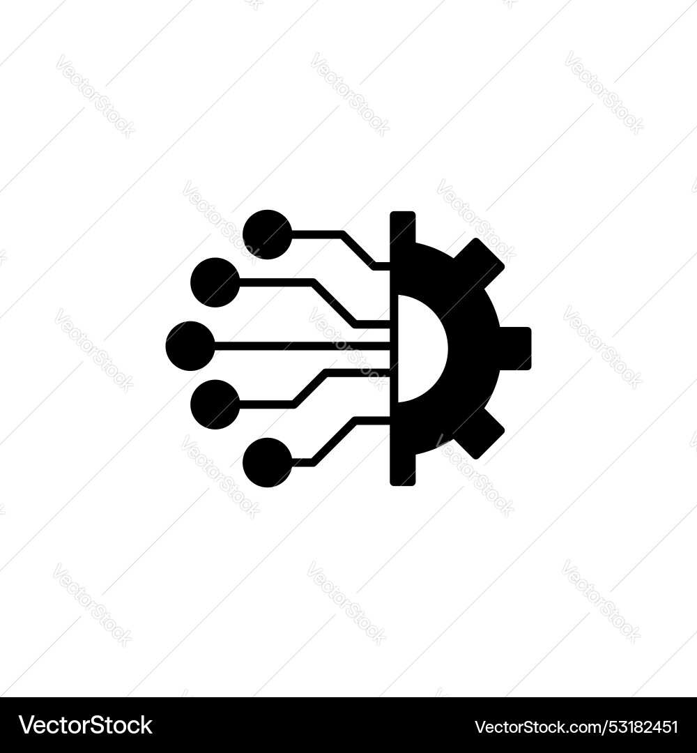 Transform icon set business fintech system symbol Vector Image