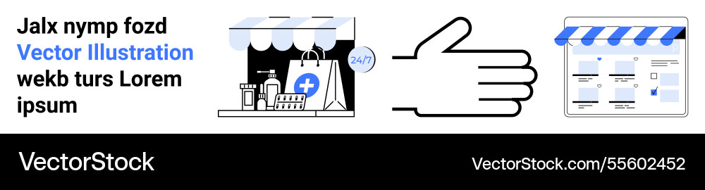 E-commerce and online store integration featuring Vector Image