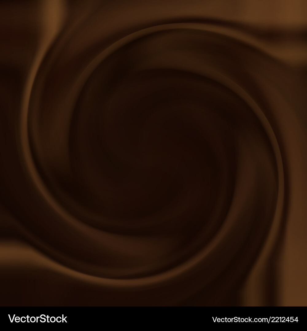 Chocolate swirl Royalty Free Vector Image - VectorStock