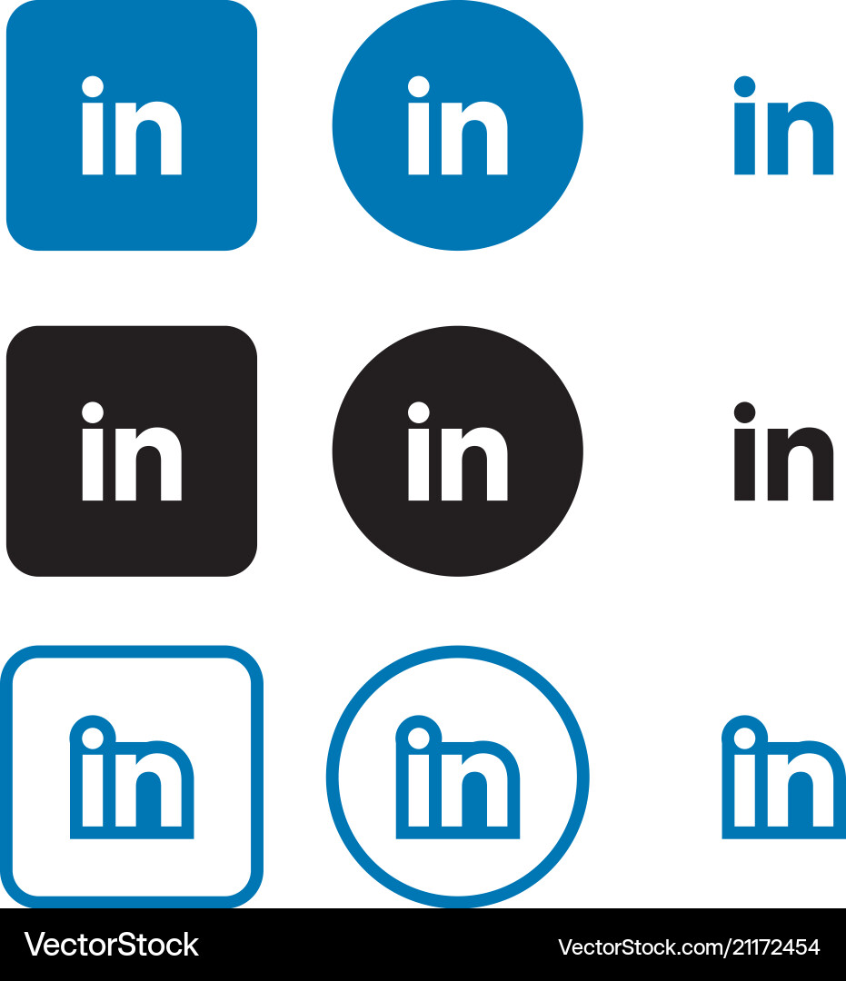 Linkedin Social Media Icon