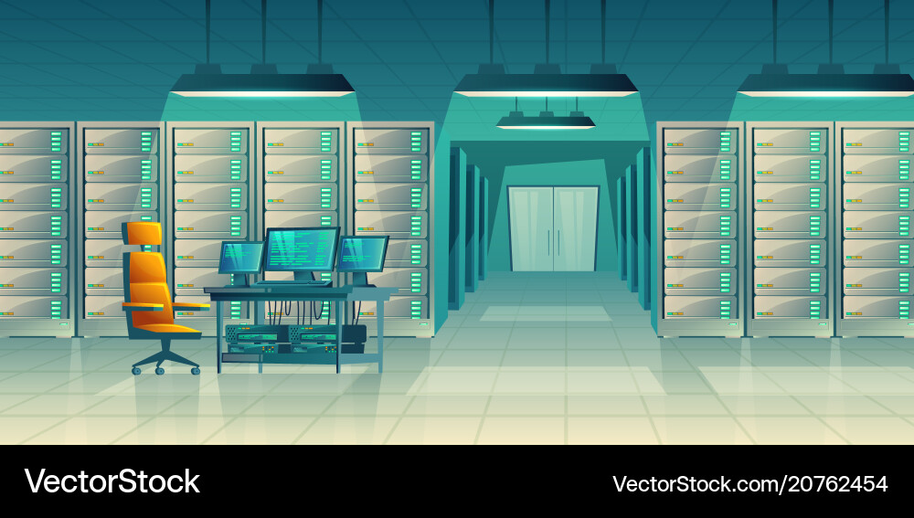 Cartoon Server Rack Vector Images (over 400)