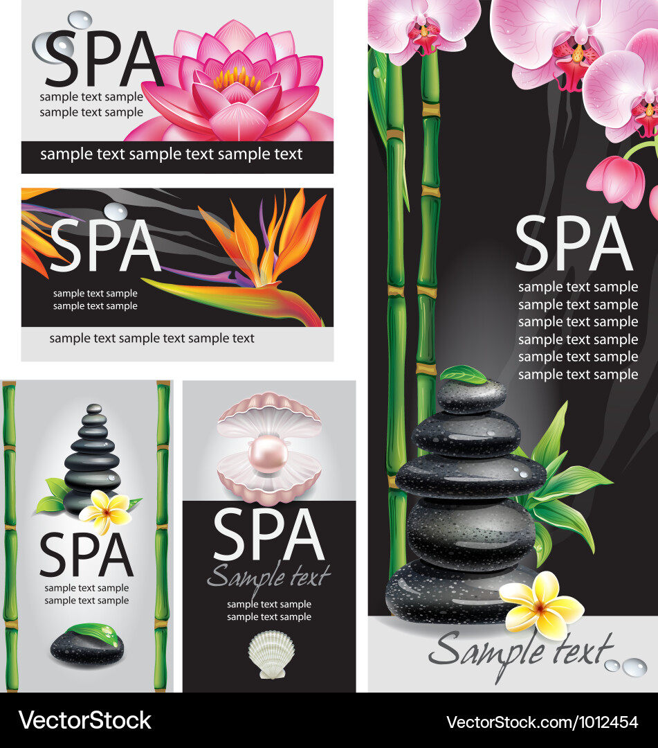 Spa concept Royalty Free Vector Image - VectorStock