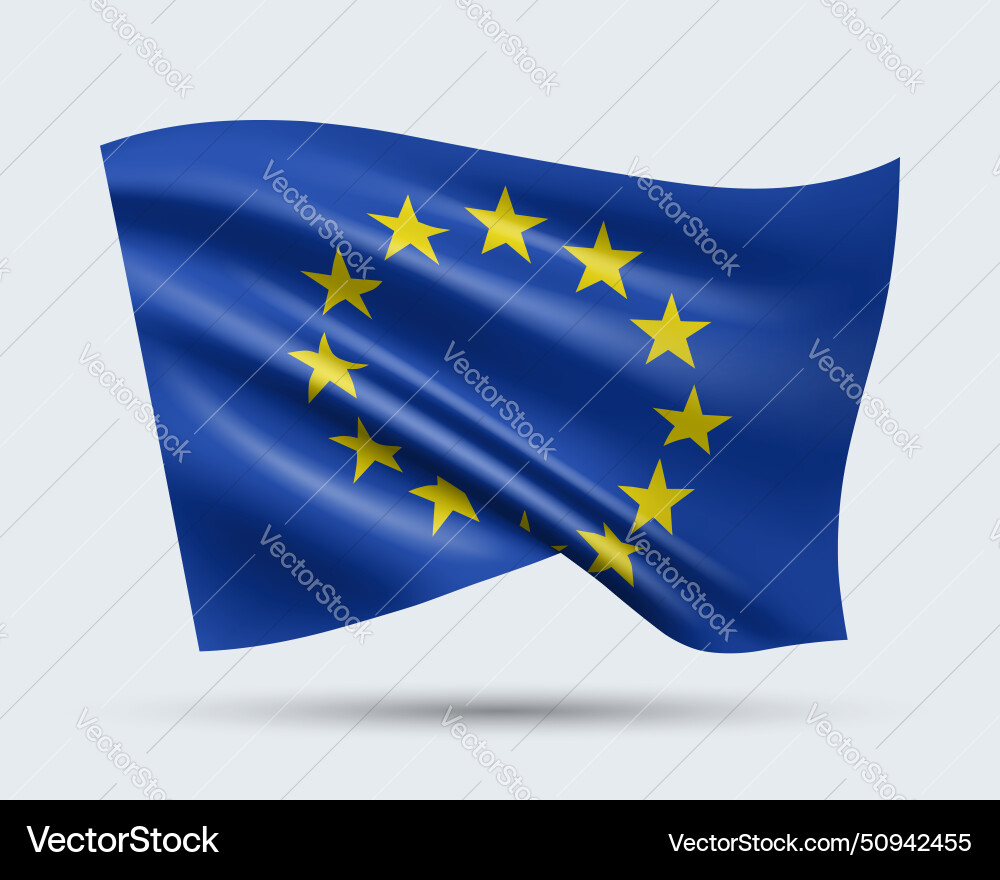 European union flag Royalty Free Vector Image - VectorStock