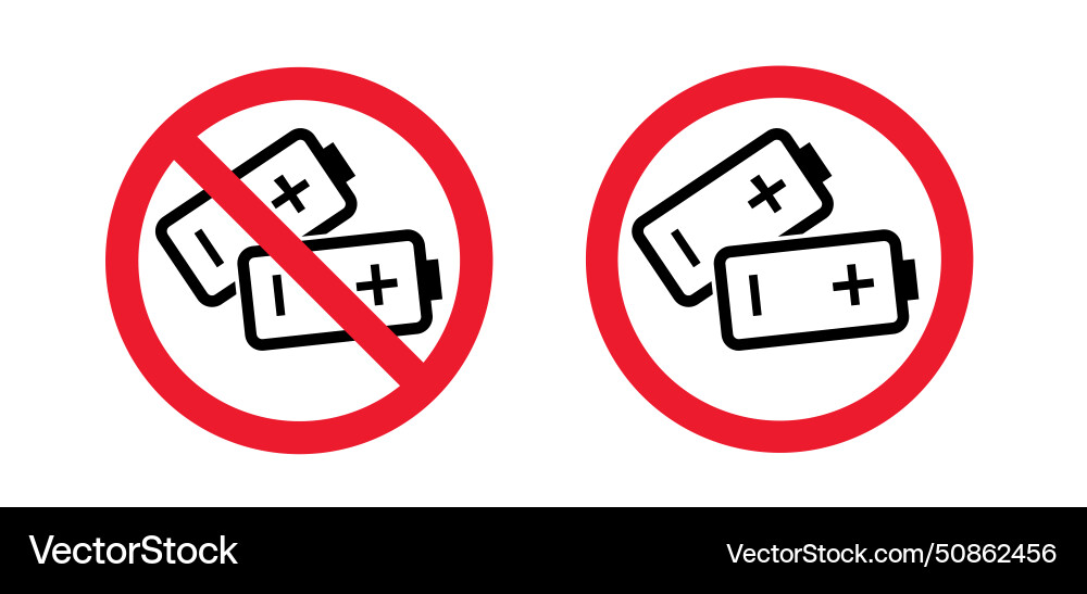 Battery acid leaking batteries leak Royalty Free Vector
