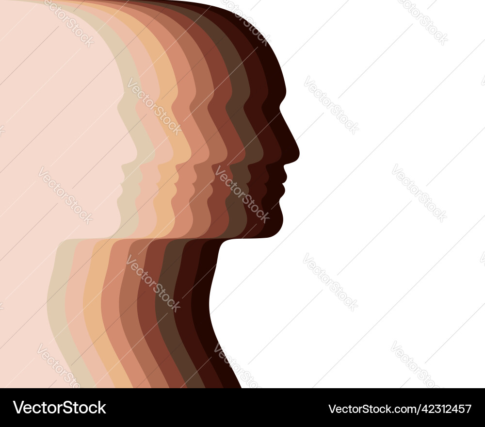 Skin colours Royalty Free Vector Image - VectorStock