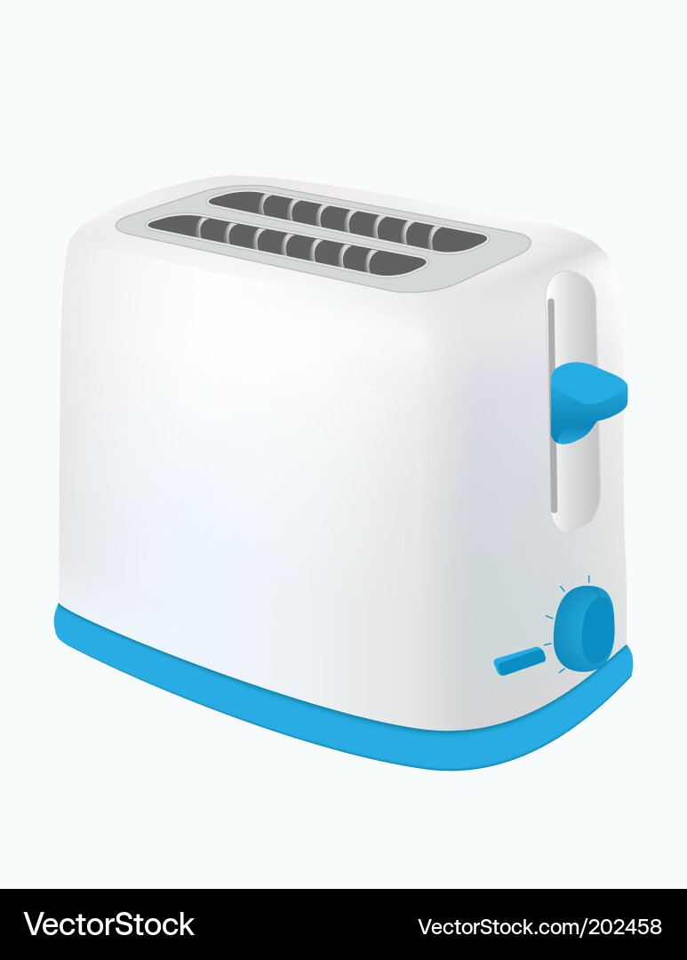Modern Toaster Royalty Free Vector Image - VectorStock