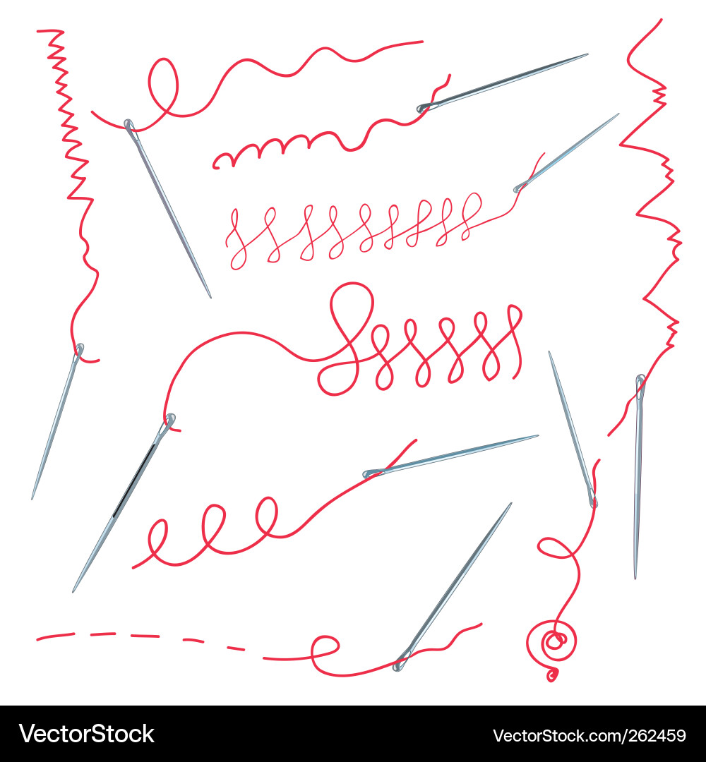 Needle and Thread Vector Images (over 33,000)
