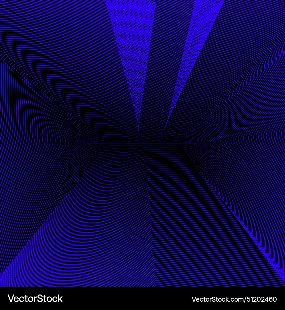 Abstract blue geometric lines background design Vector Image