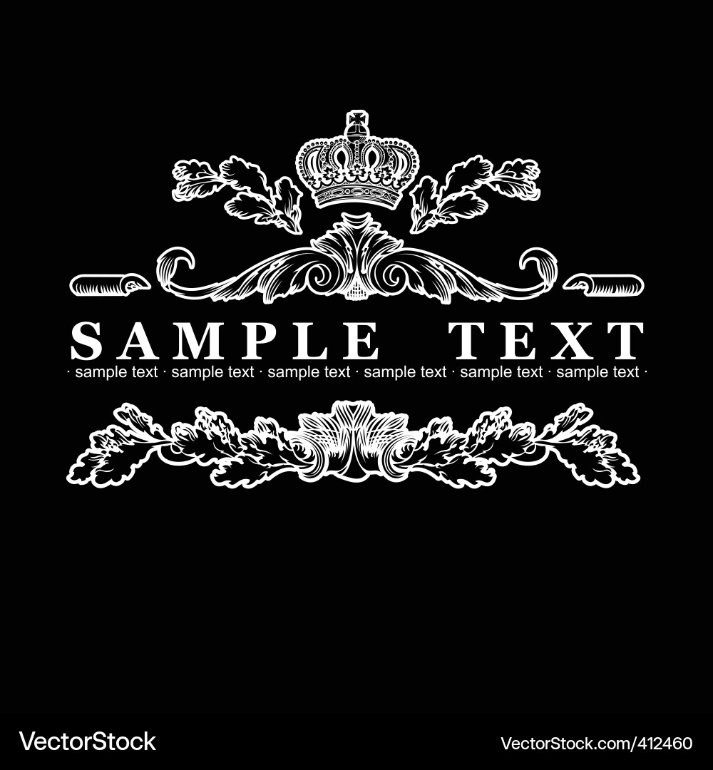 Heraldry Royalty Free Vector Image - VectorStock