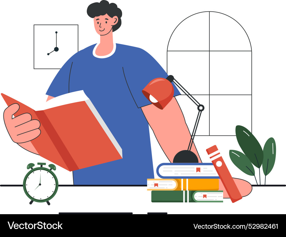 Examination paper with online exam form papers Vector Image