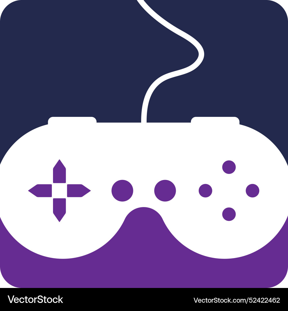 Joystick logo Royalty Free Vector Image - VectorStock