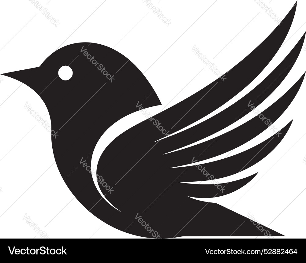 Kestrels graceful flight albatross in motion Vector Image