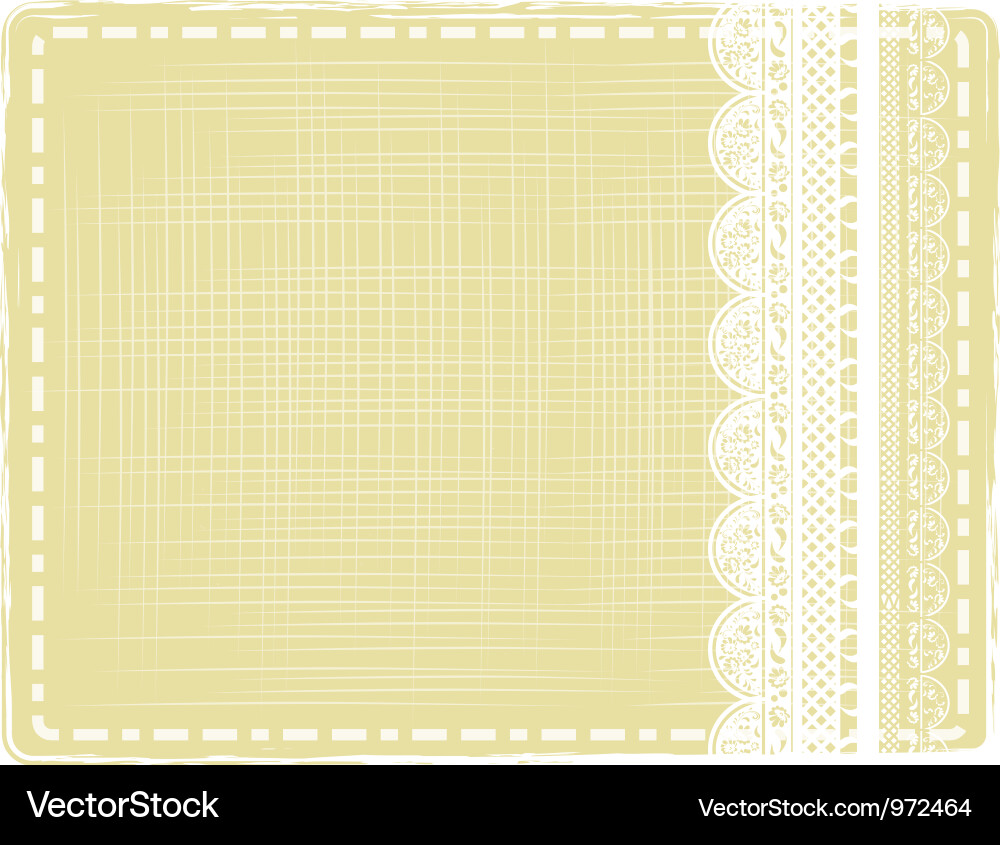 Lace Border Pattern Royalty Free Vector Image - VectorStock