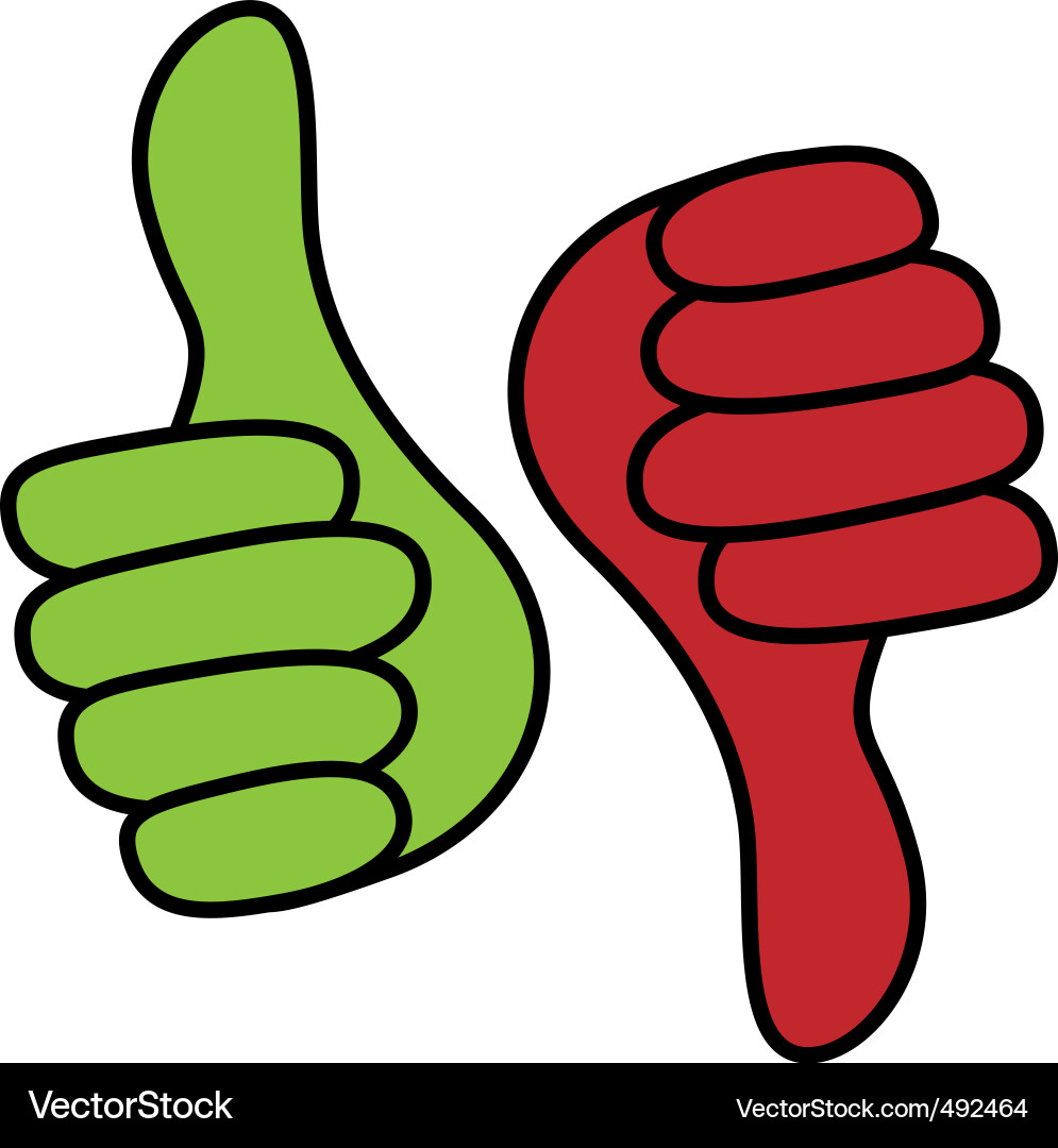Positive And Negative Symbol Royalty Free Vector Image
