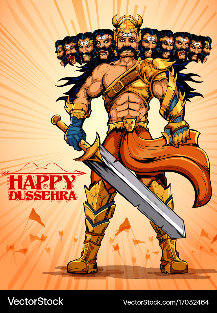Ravana Head Vector Images (over 240)
