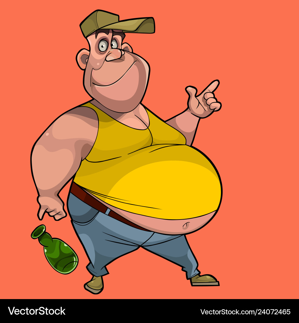 Fat Belly Cartoon