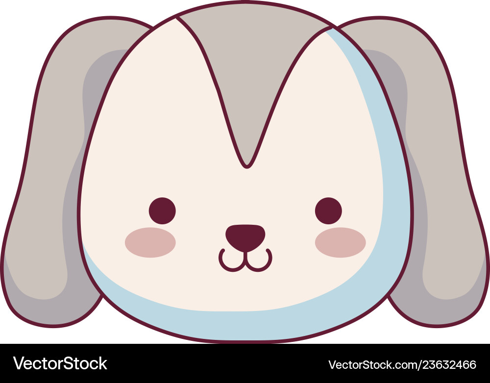 Cute and little dog character Royalty Free Vector Image