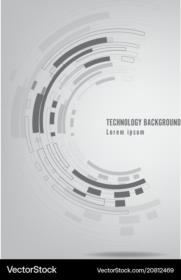 Abstract Technology Background Royalty Free Vector Image