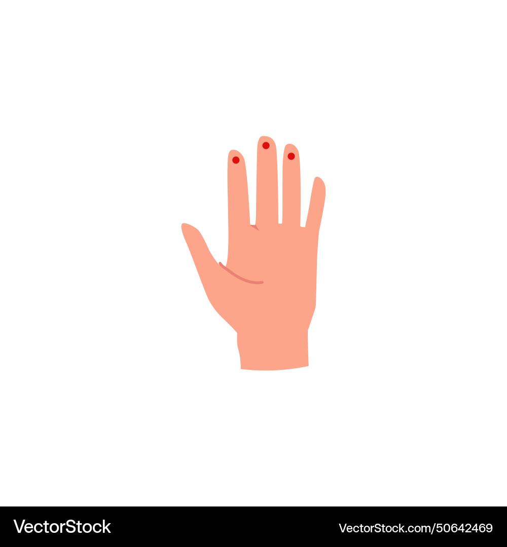 Breast self-examination guide Royalty Free Vector Image