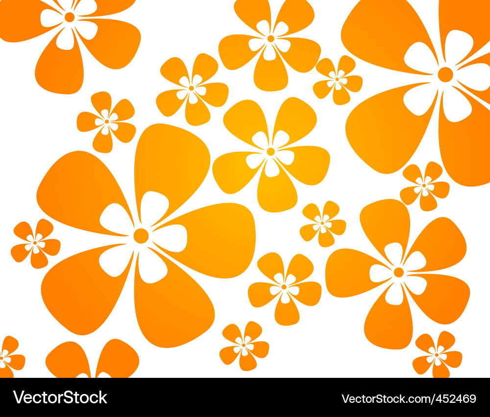 Sunshine flower 01 Royalty Free Vector Image - VectorStock