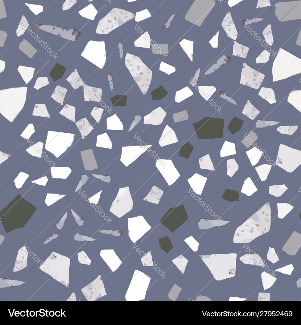 Terrazzo Stone Pattern Royalty Free Vector Image