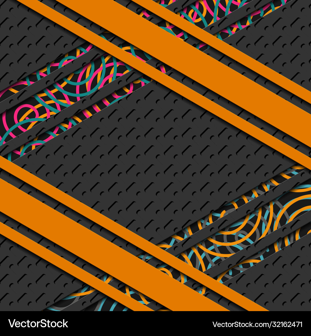 Abstract geometric color background Royalty Free Vector