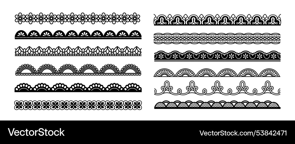 Scallop Trim Vector Images (over 160)