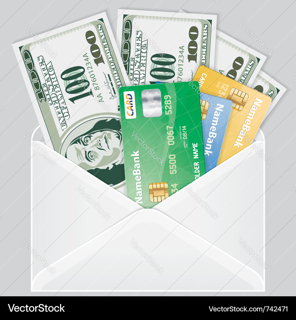 Open the envelope Royalty Free Vector Image - VectorStock
