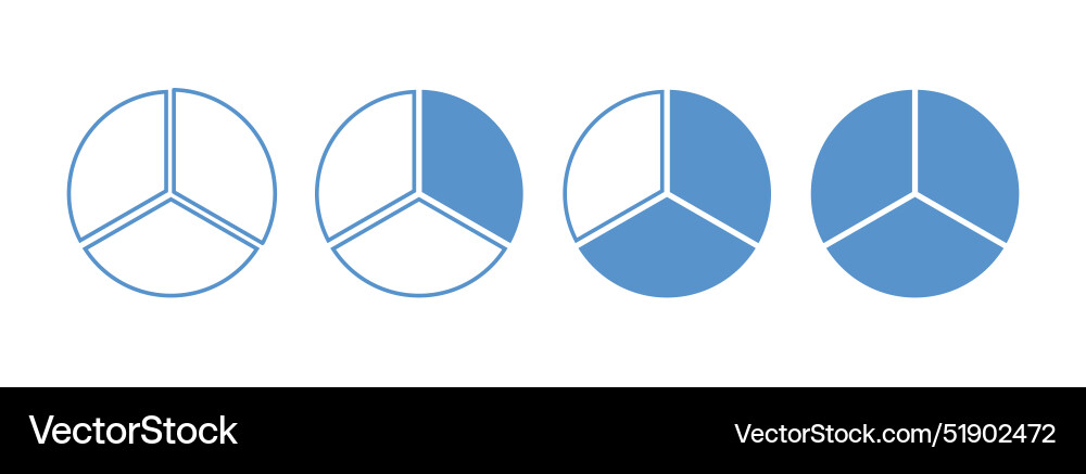 Circle division infographic icon pie chart Vector Image Circle division infographic icon pie chart Vector Image