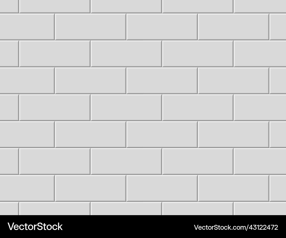 Decorative white tile Royalty Free Vector Image