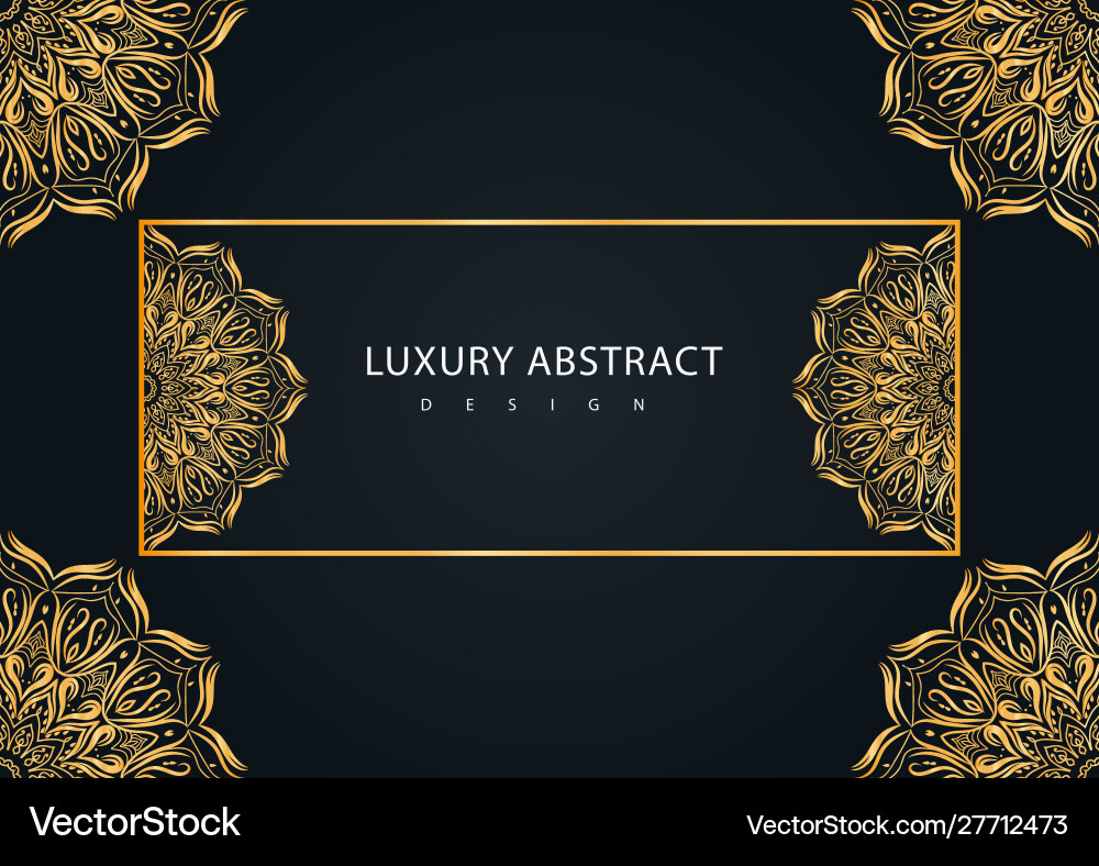 Luxury abstract background design Royalty Free Vector Image