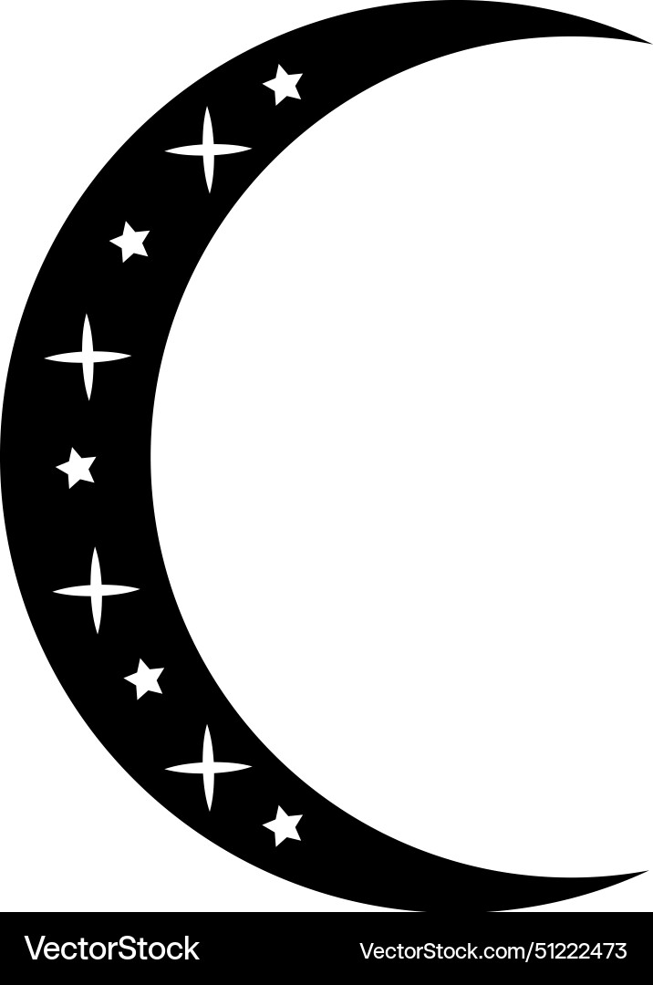 Sacred moon alchemy poster celestial witchcraft Vector Image