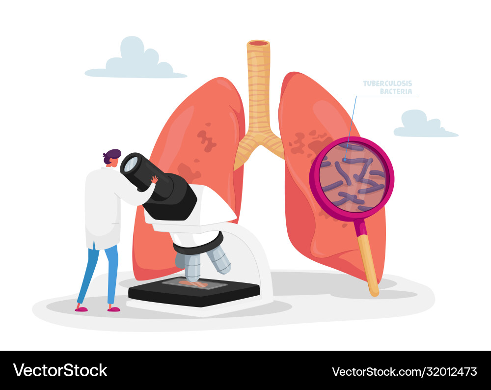 Cartoon Tuberculosis Bacteria Vector Images (over 350)