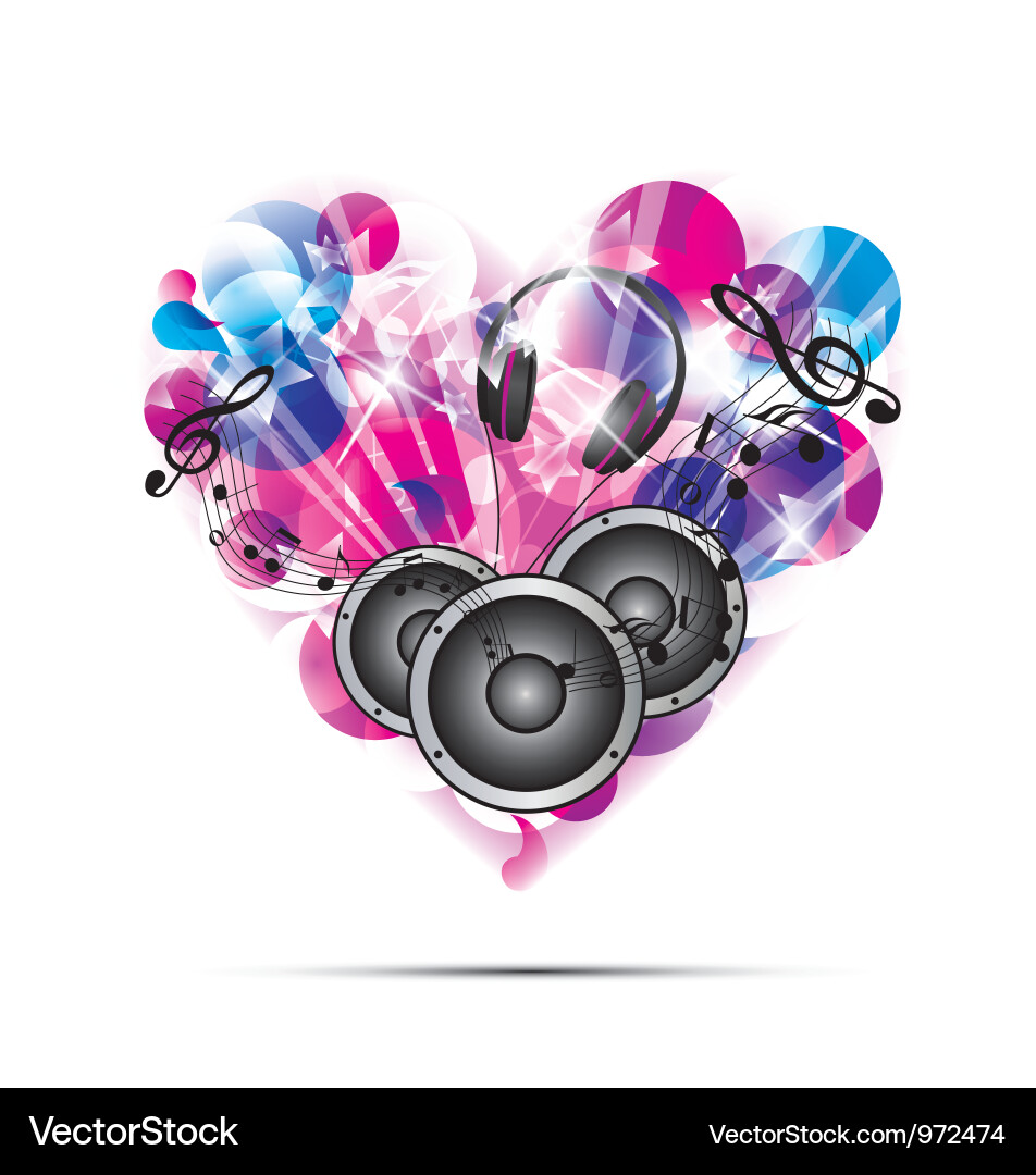 Music & Soundscape Background Royalty Free Vector Image