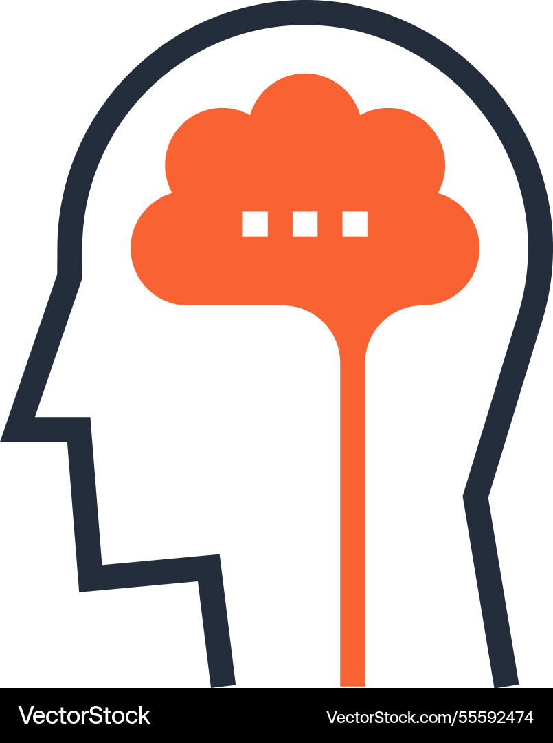 Thinking Royalty Free Vector Image - VectorStock