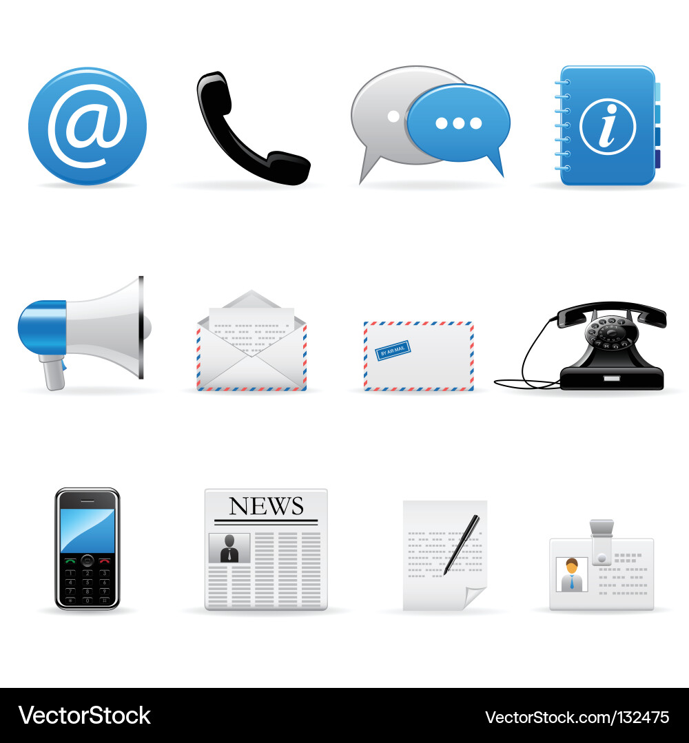 Phone Email Web Icons Vector Images (over 34,000)