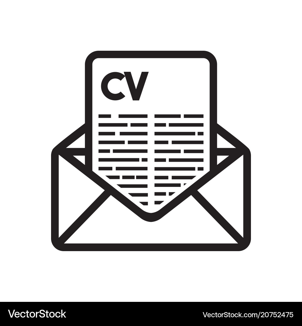 Curriculum vitae Royalty Free Vector Image - VectorStock